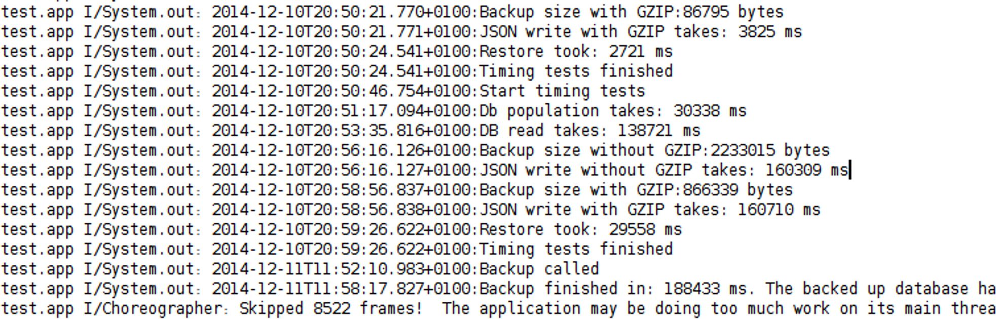Efficient Sqlite Backup On Android Advanced Web Machinery